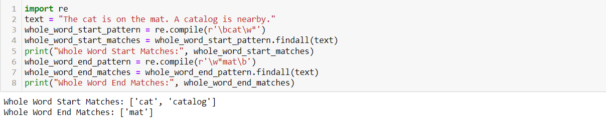 Power of Pattern Matching- Python RegEx